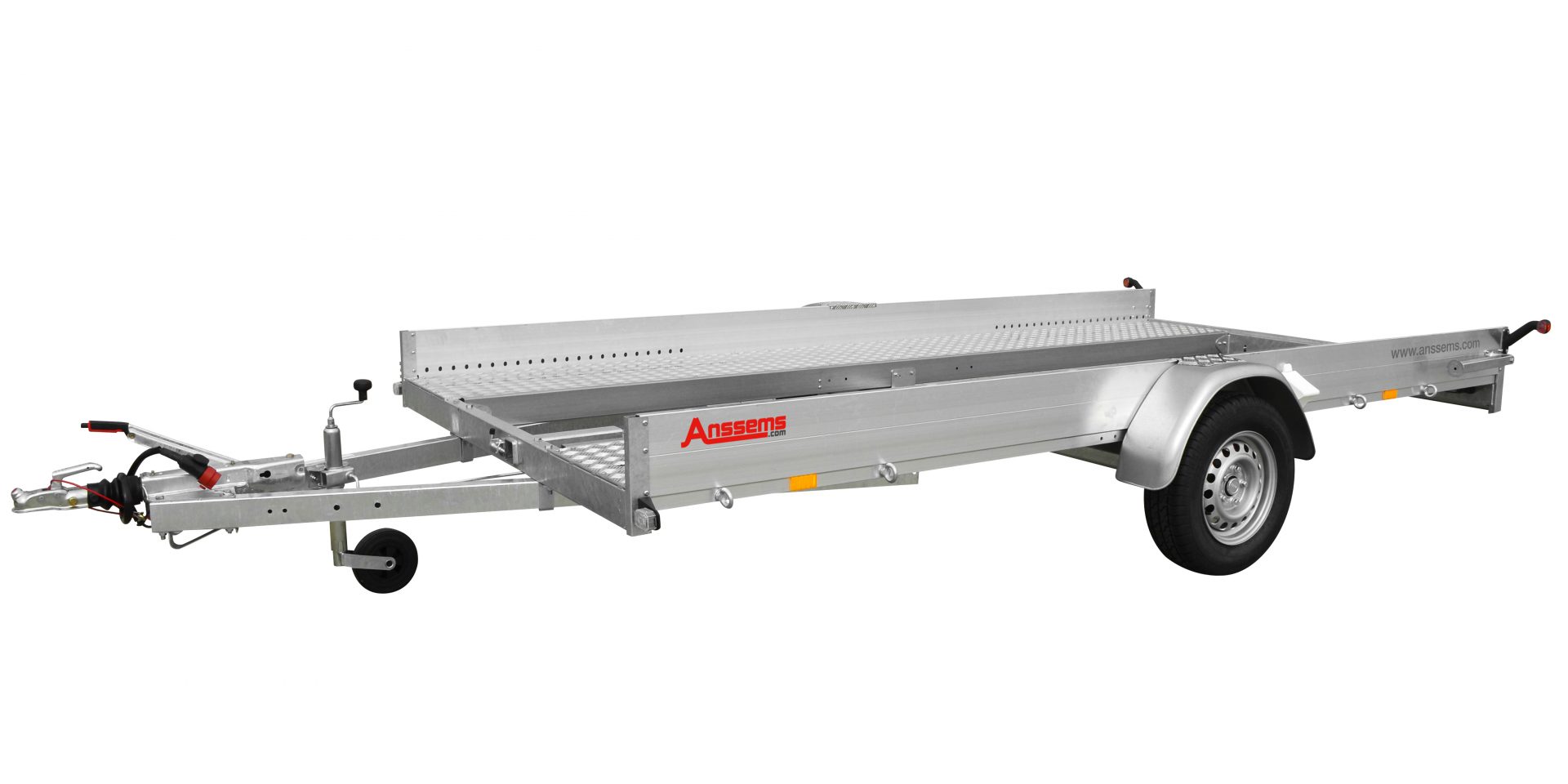 Aanhanger achter camper - Van Berkel Aanhangwagens